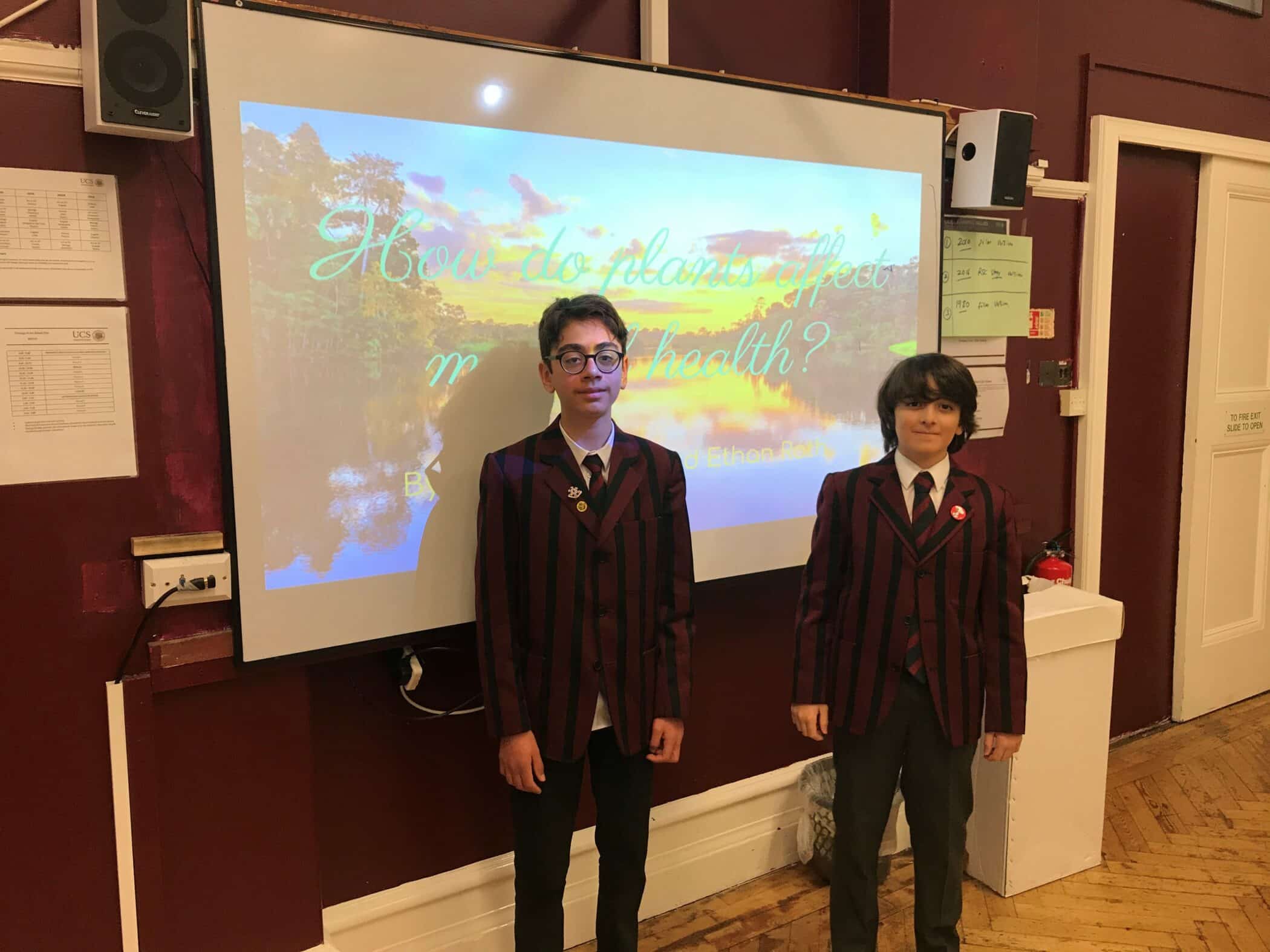 Year 8 investigate wellbeing | UCS Hampstead
