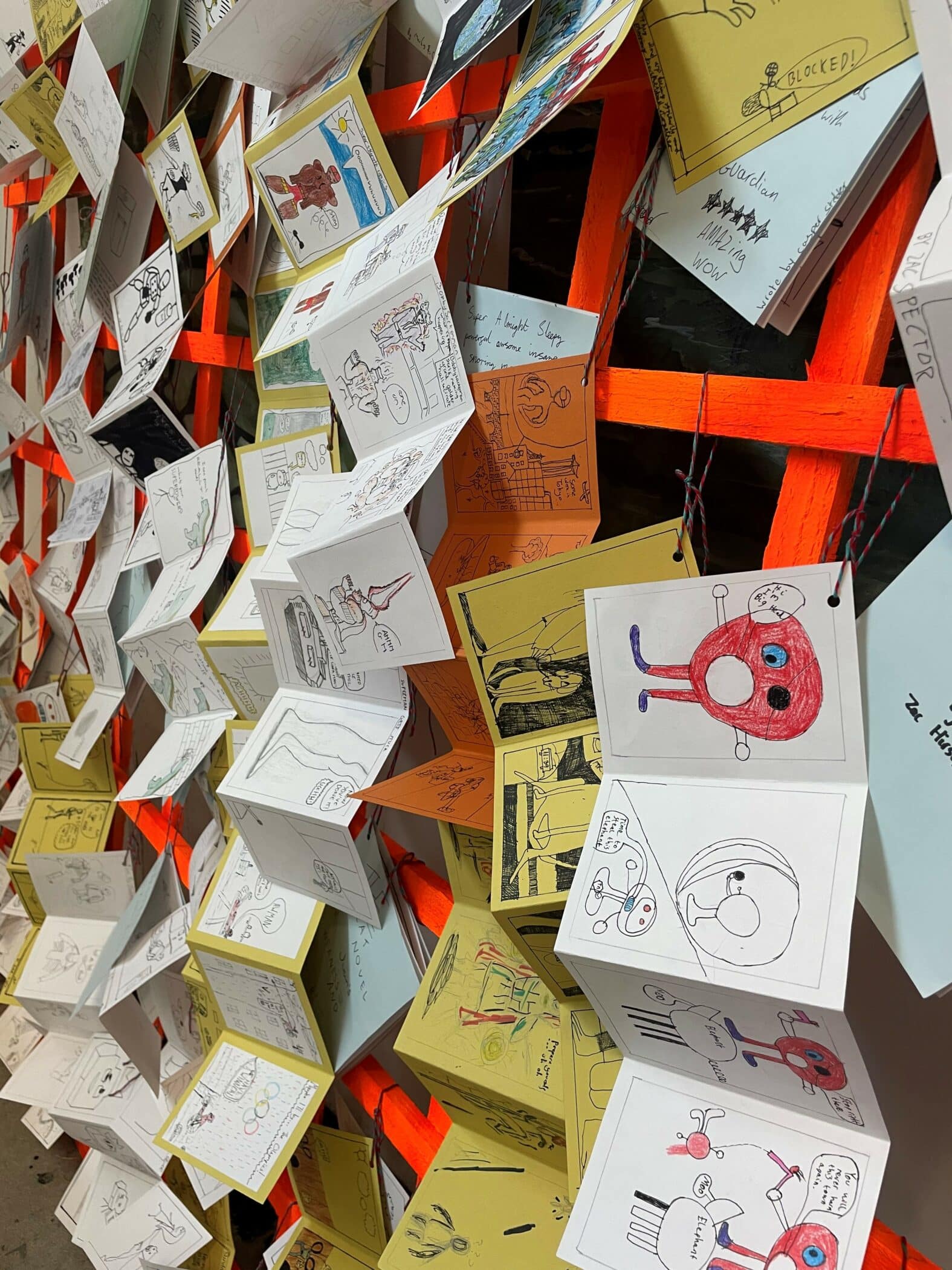 Year 9s' comic strip workshop | UCS Hampstead