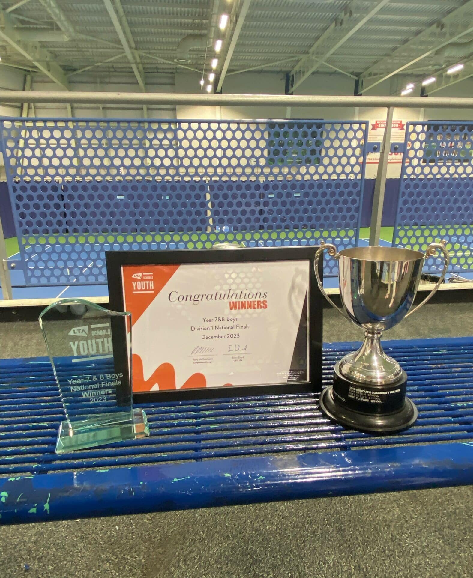 Tennis aces lift title | UCS Hampstead